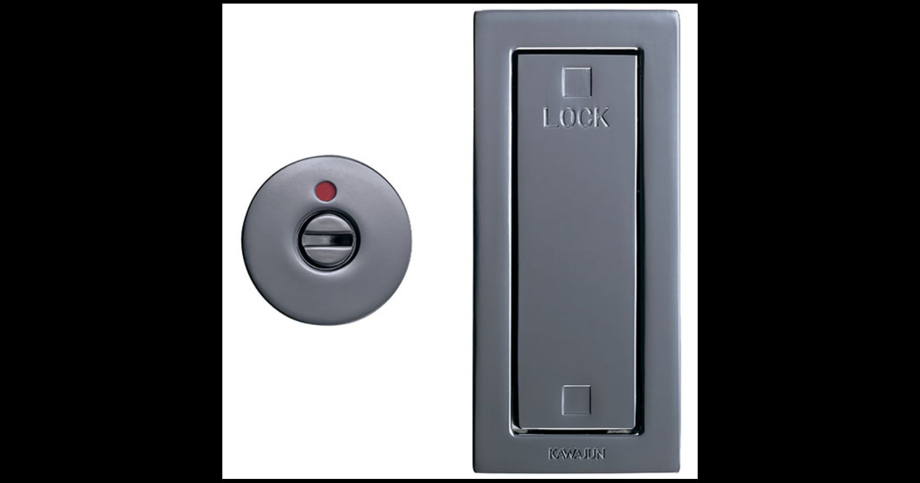 3-KR-01 移門保險鎖(紅白指示鎖) | 台灣河淳 KAWAJUN